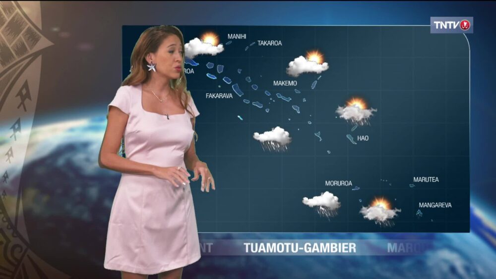 Prévisions météo du 25 septembre • TNTV News - Tahiti Nui Télévision